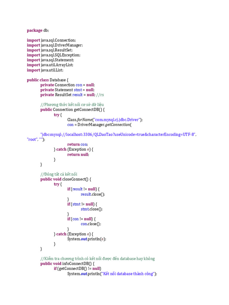 Class Database | PDF
