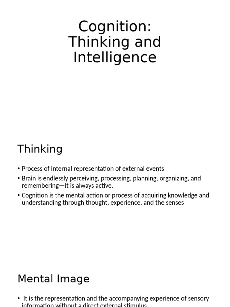 Cognition | PDF