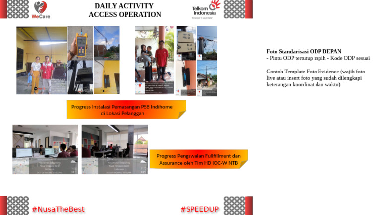 Template Report Activity ASO | PDF