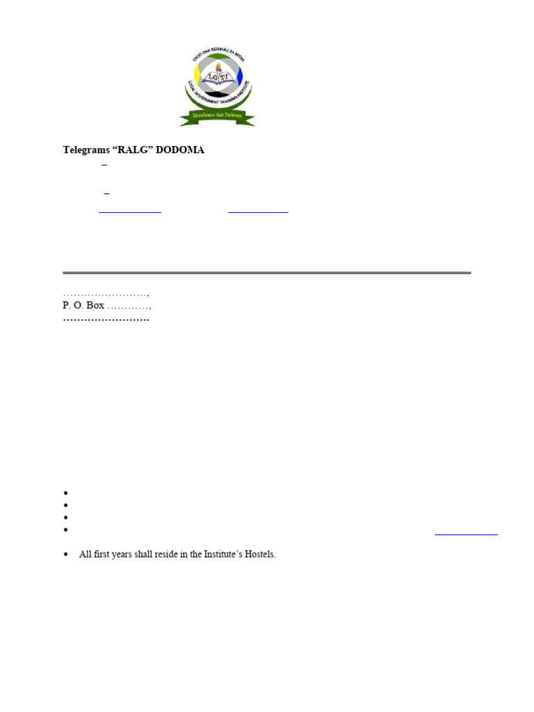 JOINING 2024-2025 Certificate and Diploma | PDF