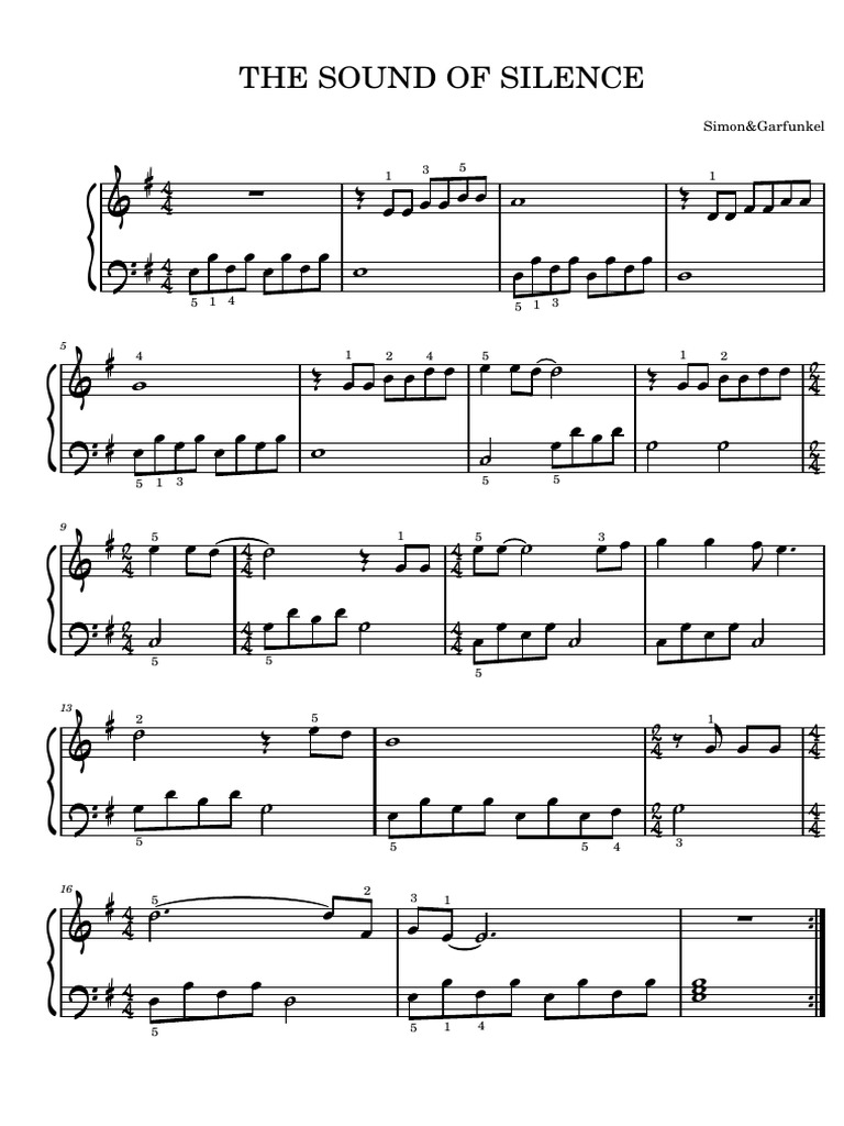 THE_SOUND_OF_SILENCE | PDF