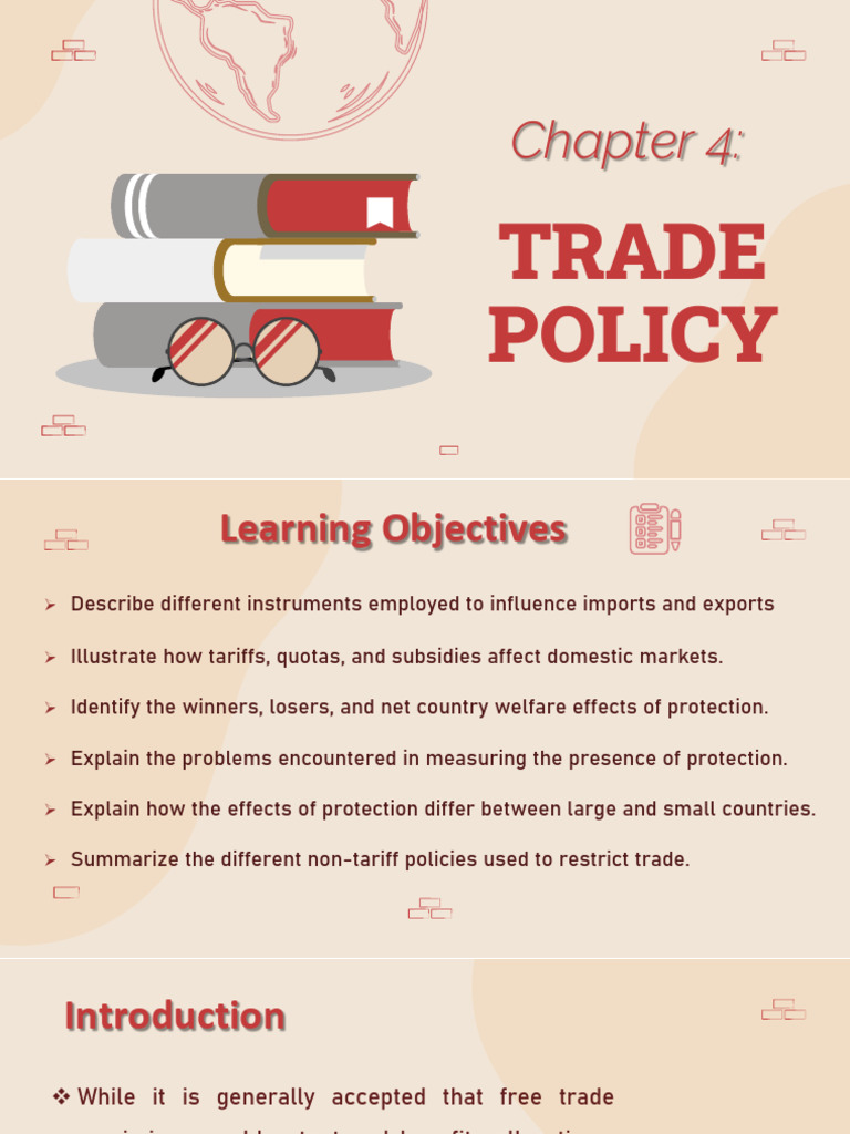 Chap4 - Trade Policy | PDF | Dumping (Pricing Policy) | Economic Surplus