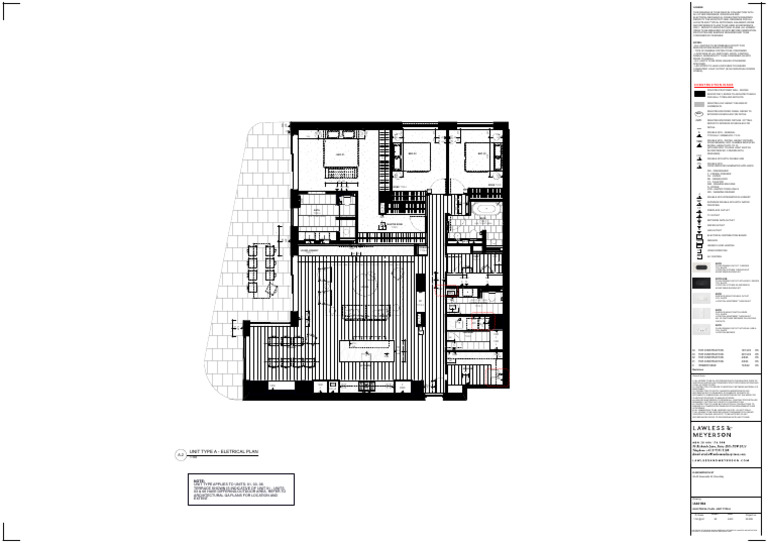 Electrical Plan for Unit Type A | PDF | Lighting | Home