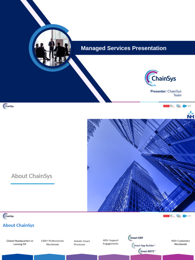 Chainsys AMS Presentation For Gorpam | PDF
