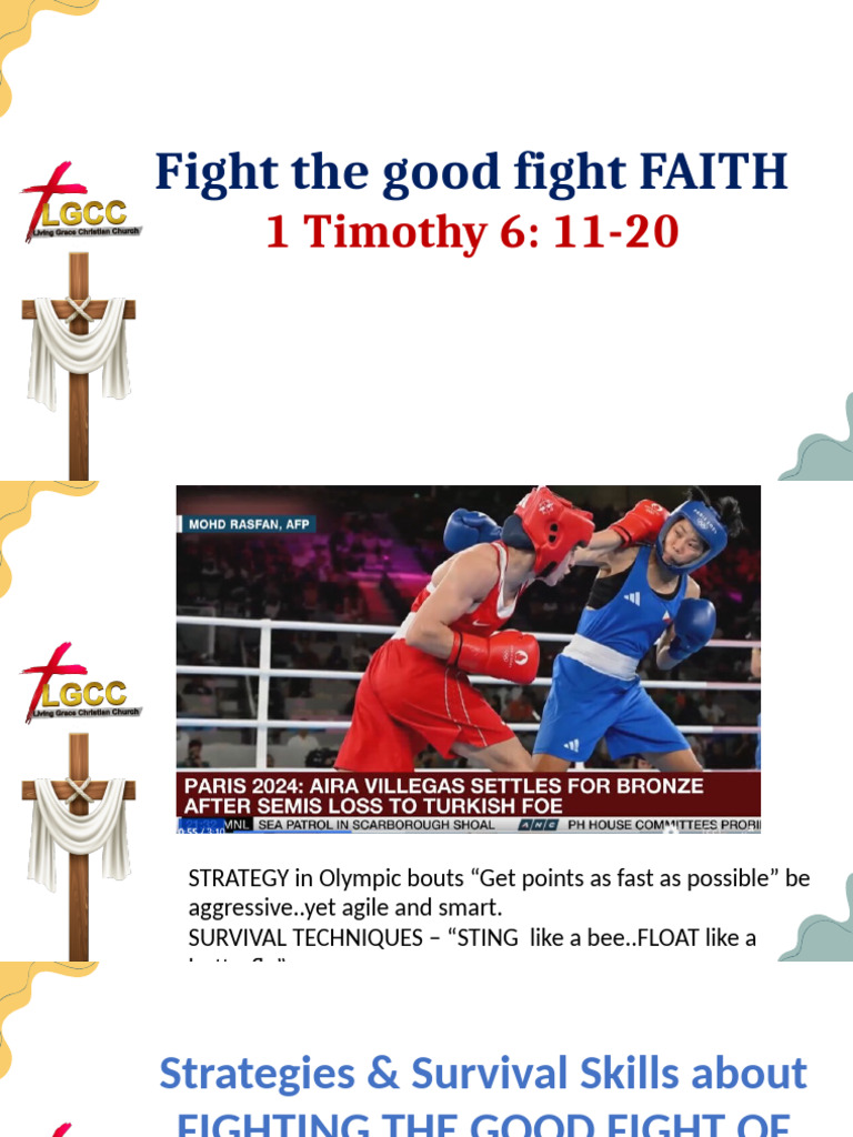 Fight The Good Fight of FAITH | PDF