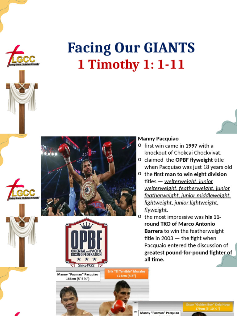 Facing Our Giants | PDF