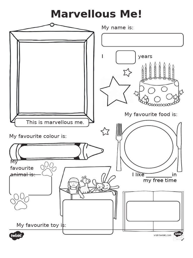 Worksheet 0.1-Get To Know You For Grade 2 | PDF