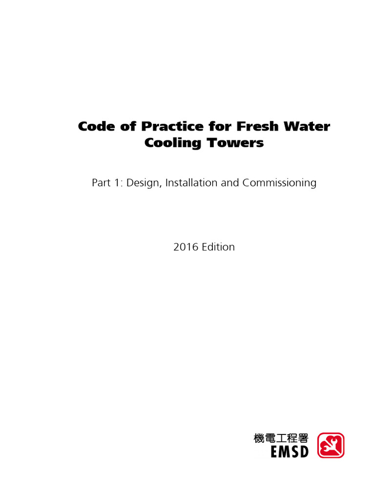 CoP Fresh Water Cooling Towers 2016 | PDF