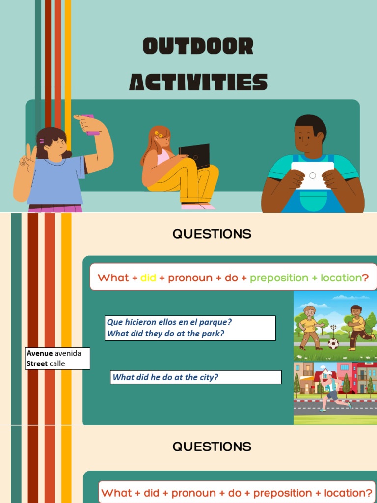 Outdoor Activities | PDF