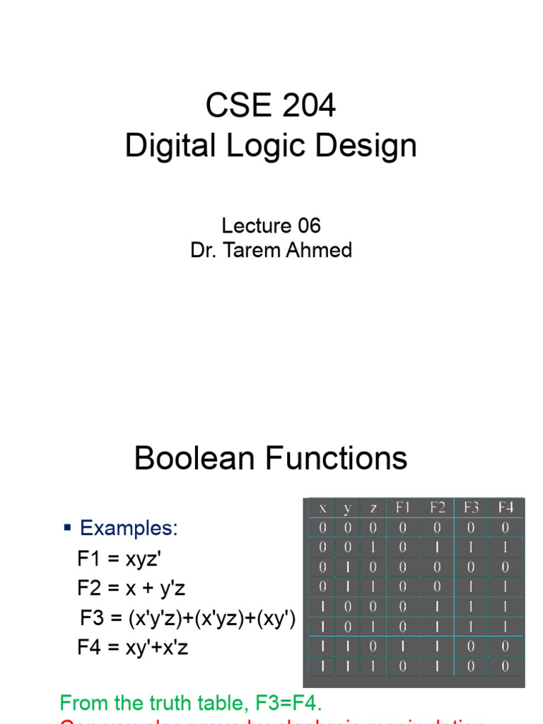 Lecture 06 | PDF