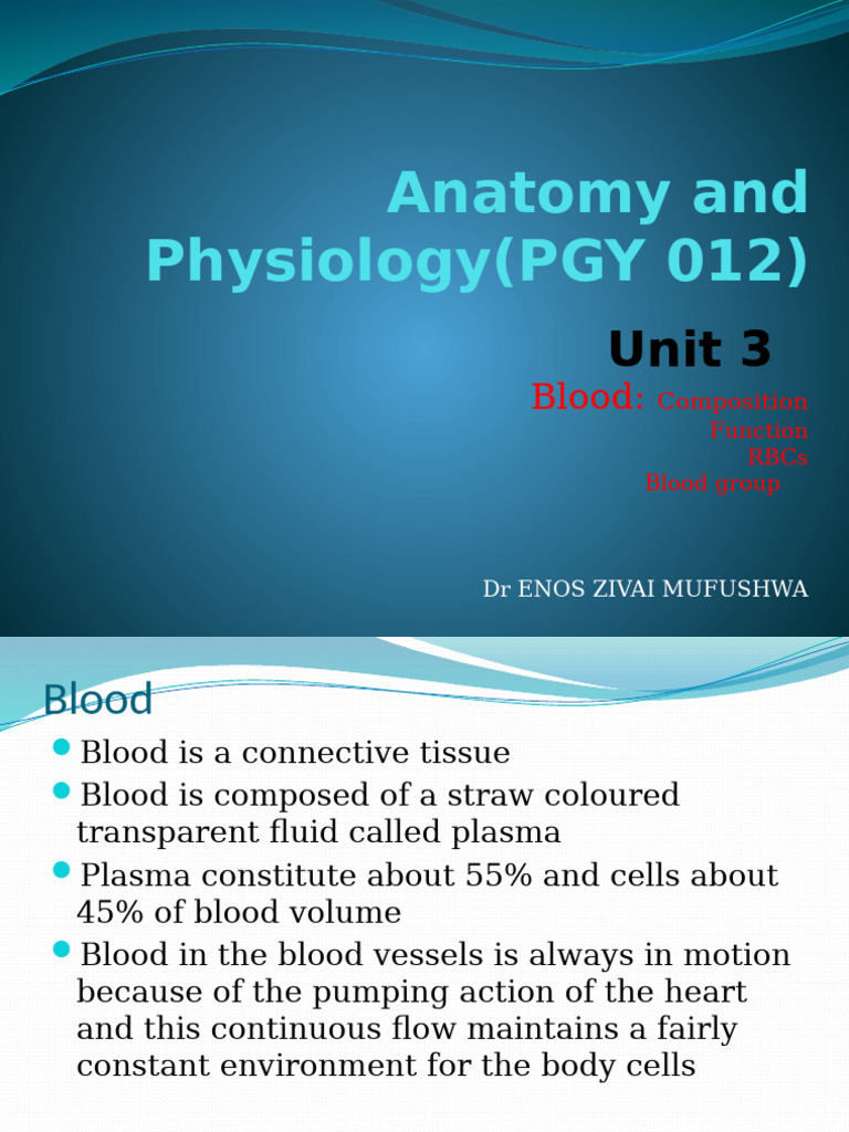Blood Composition and Functions Explained | PDF | Blood Type | Blood