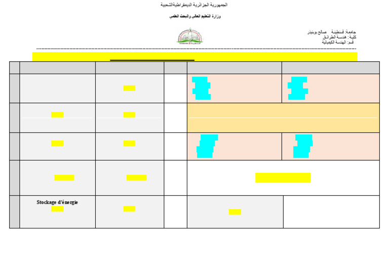 Emploi Du Temps-S1 - M1-GCH - (2023-2024) | PDF