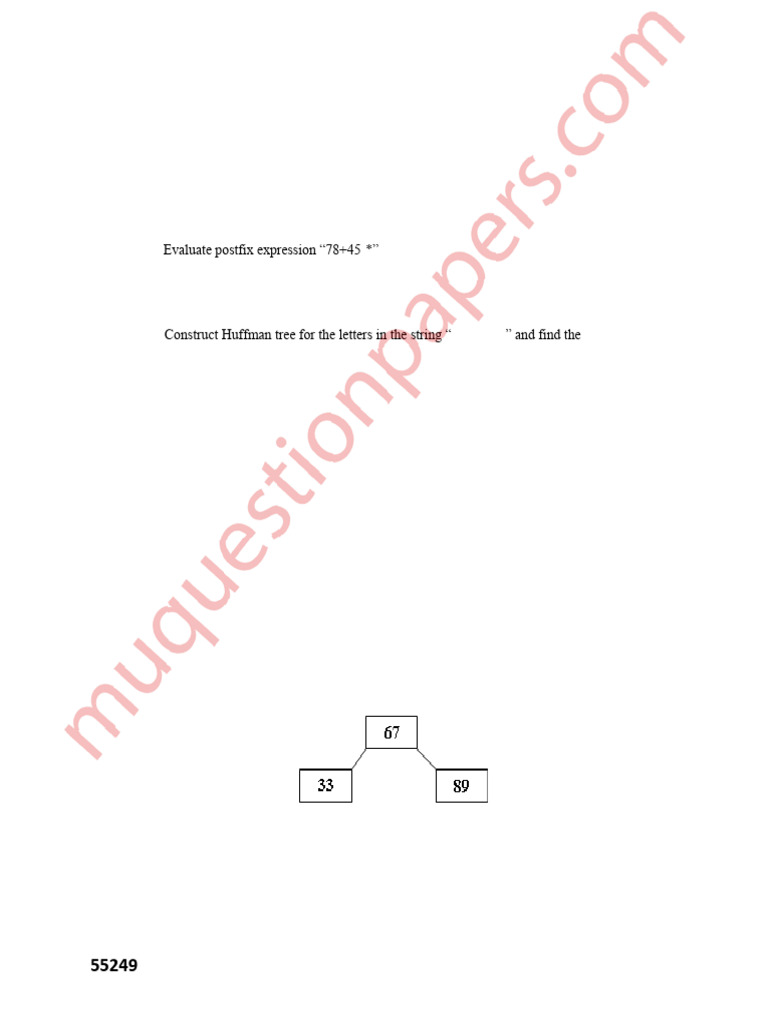 Be Computer Engineering Semester 3 2024 May Data Structurerev 2019 C ...