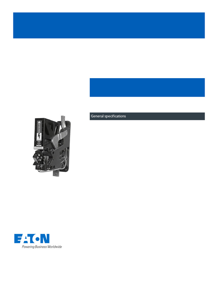EATON Contactor DC | PDF