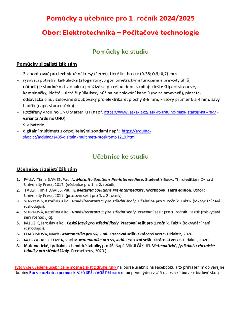 Ucebnice-A-Pomucky ELE EP 24 25 | PDF