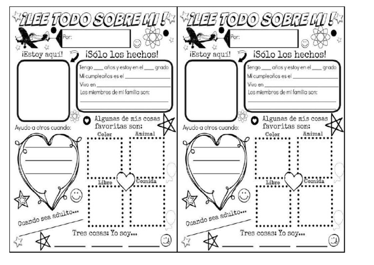 Ficha Autoconcepto | PDF