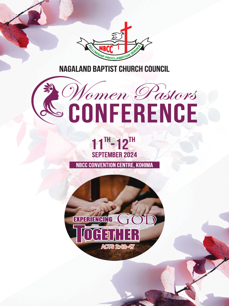 NBCC Women Pastor Conference Prog | PDF