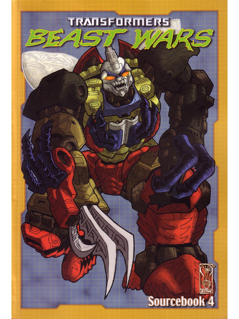 Transformers - Beast Wars - Sourcebook 004 (2008) (Knightmare6) | PDF