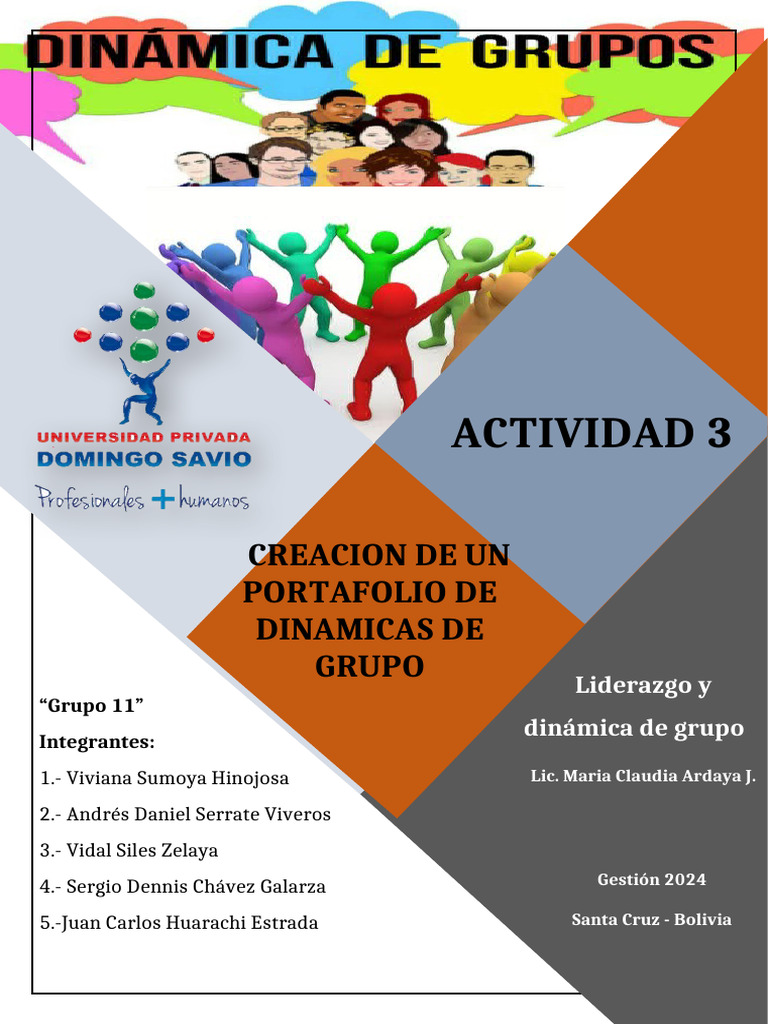 Actividad 4 Grupal Dinamicas | PDF