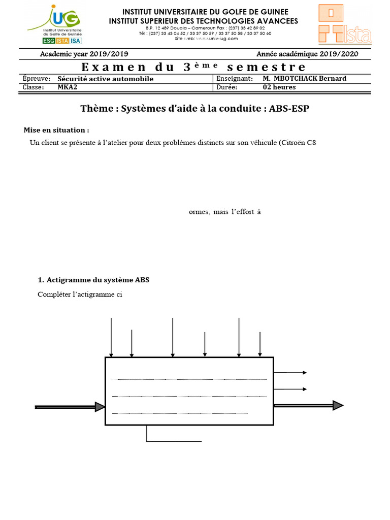 TP PRODUCTION Semestre 3 MKA2 2020 - New1 | PDF