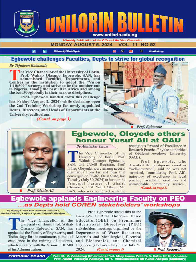 Bulletin August 5 2024 | PDF