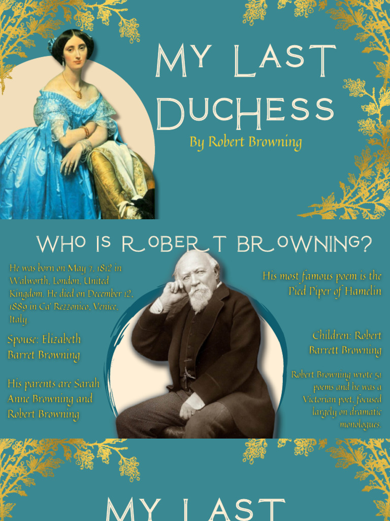 My Last Duchess | PDF