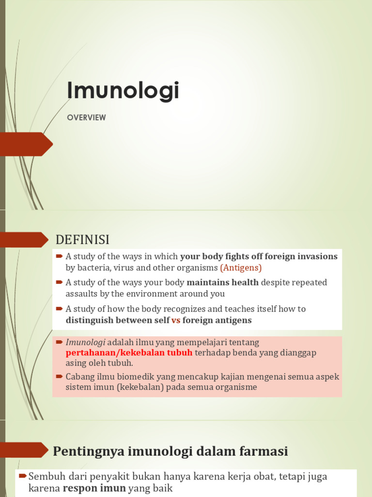 Imunologi 1 | PDF