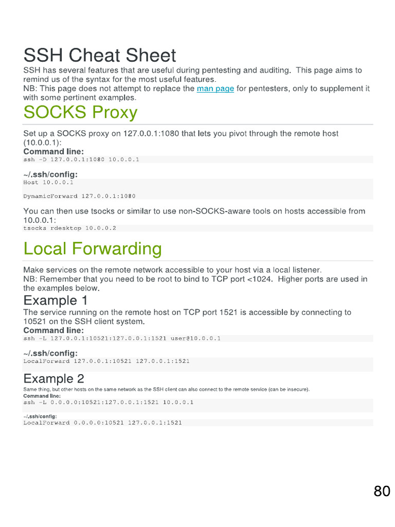 Ssh Pdf