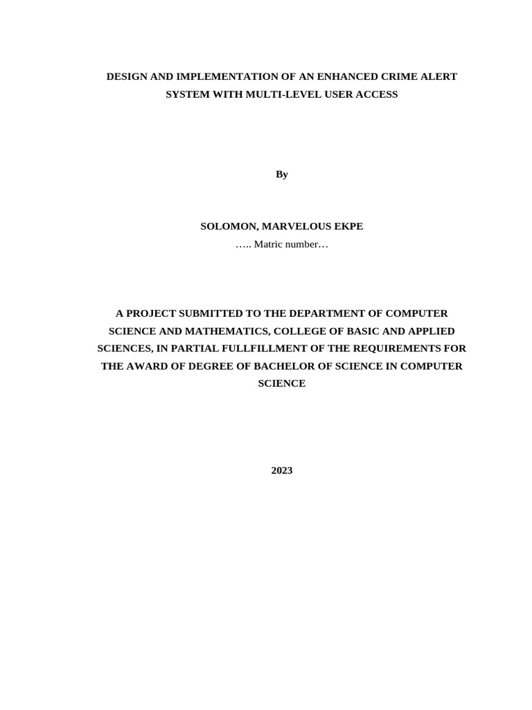 Project Documentation Book | PDF