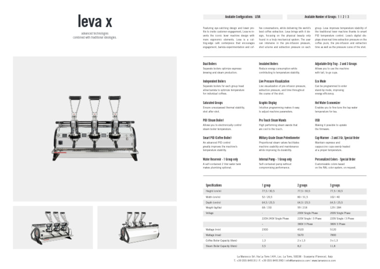 Product Brochure Leva X Eng Pdf