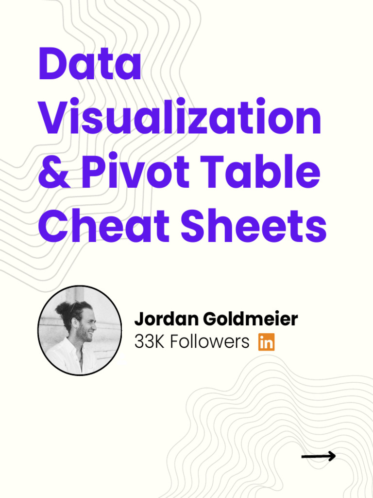 Data Visualization & Pivot Table Cheat Sheets | PDF