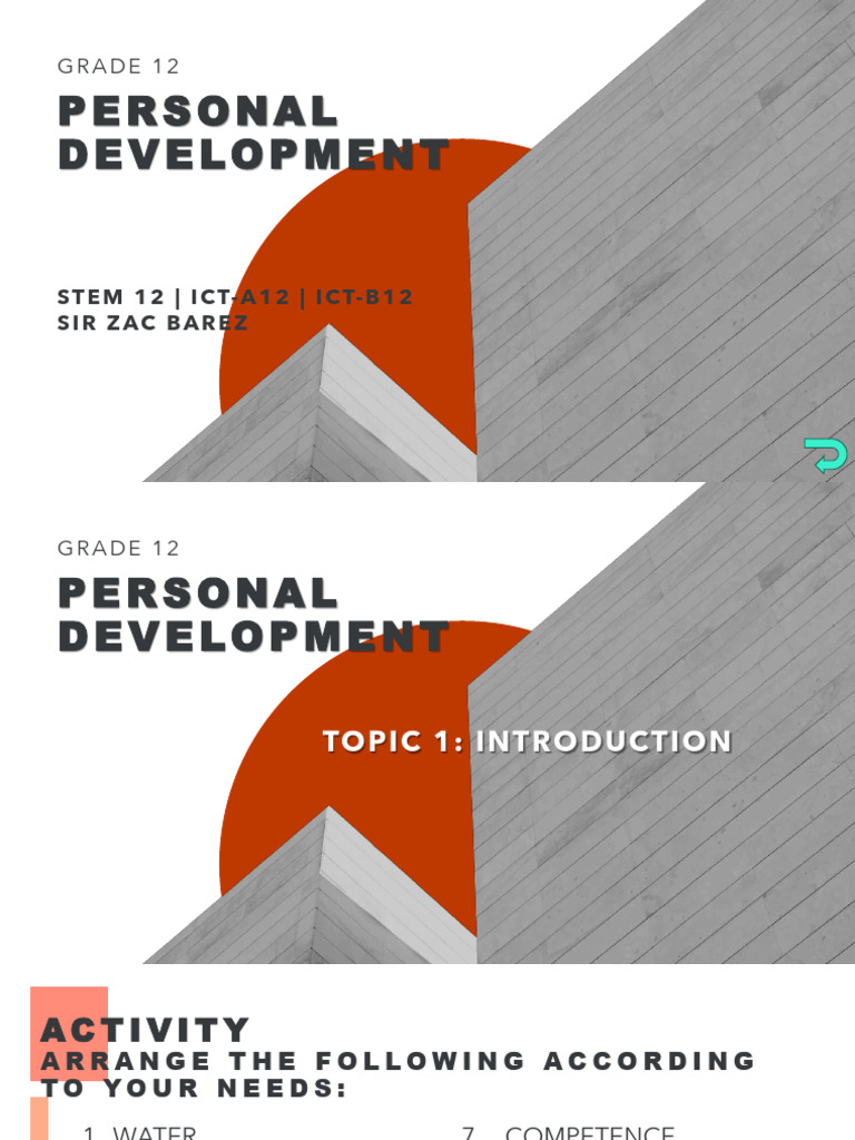 Perdev Presentation 1 | PDF