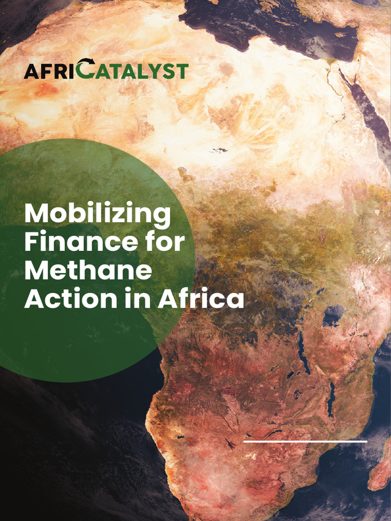 Mobilizing Finance For Methane Action in Africa | PDF