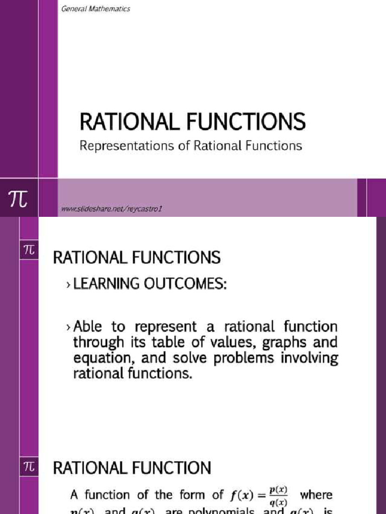 rational function | PDF