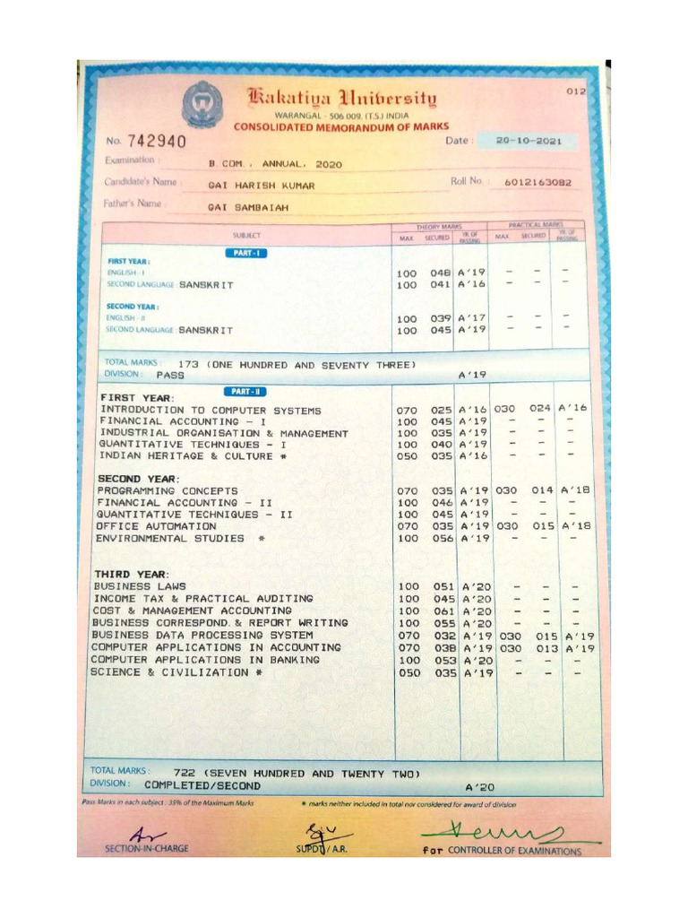 Degree Compressed | PDF