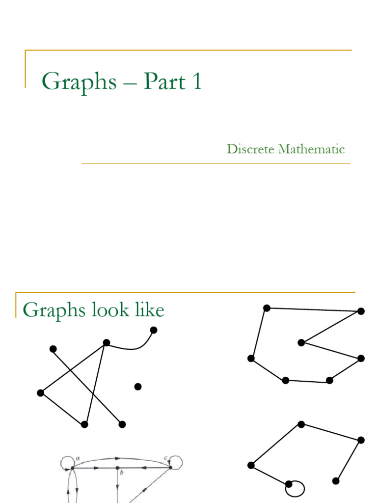 Lecture 9 - Graph (Part 1) | PDF