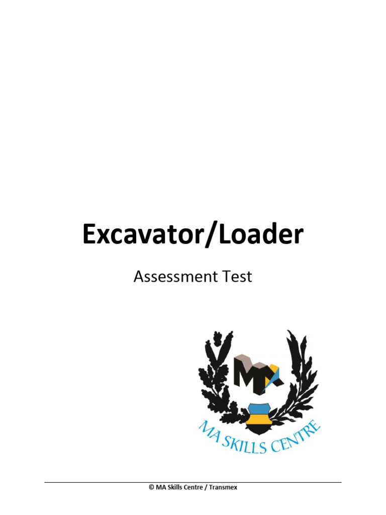Front End Loader Assessement Test | PDF