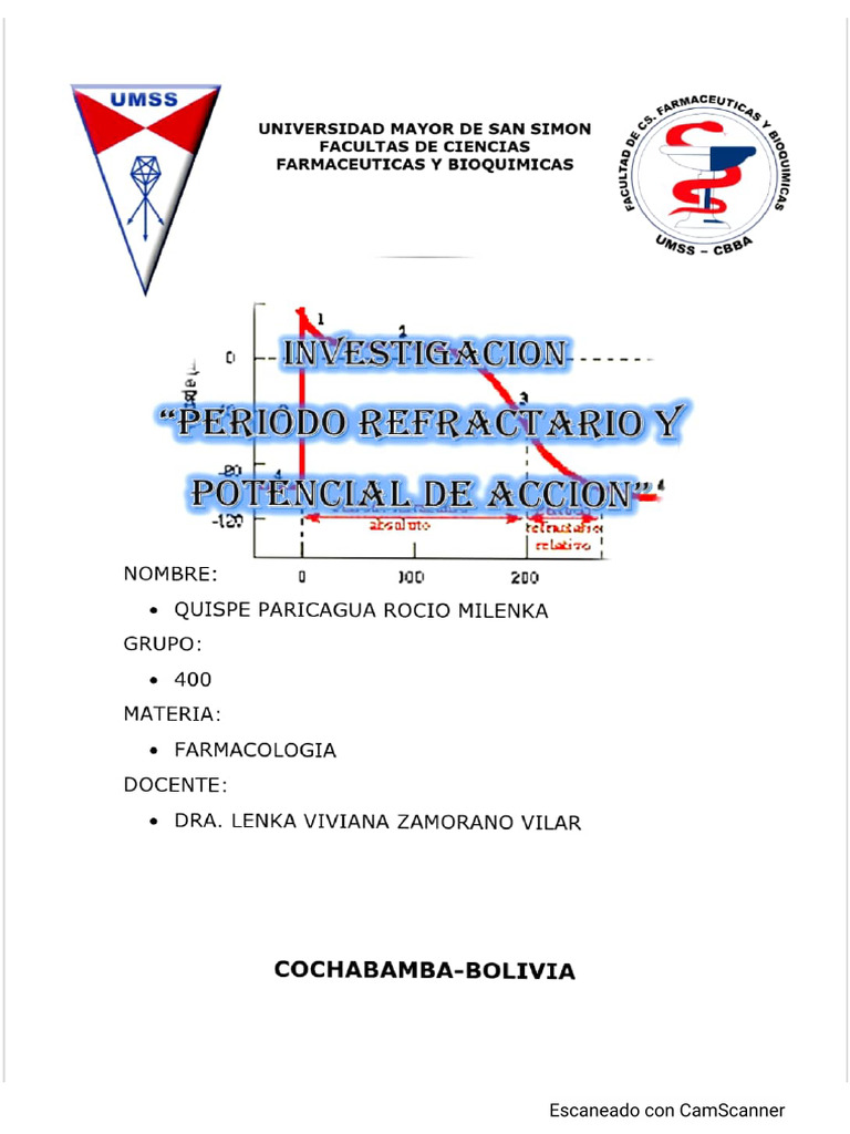 Periodo Refractario y Potencial de Accion | PDF