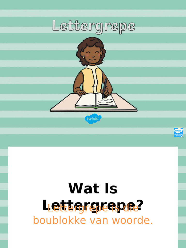 Lettergrepe PowerPoint | PDF
