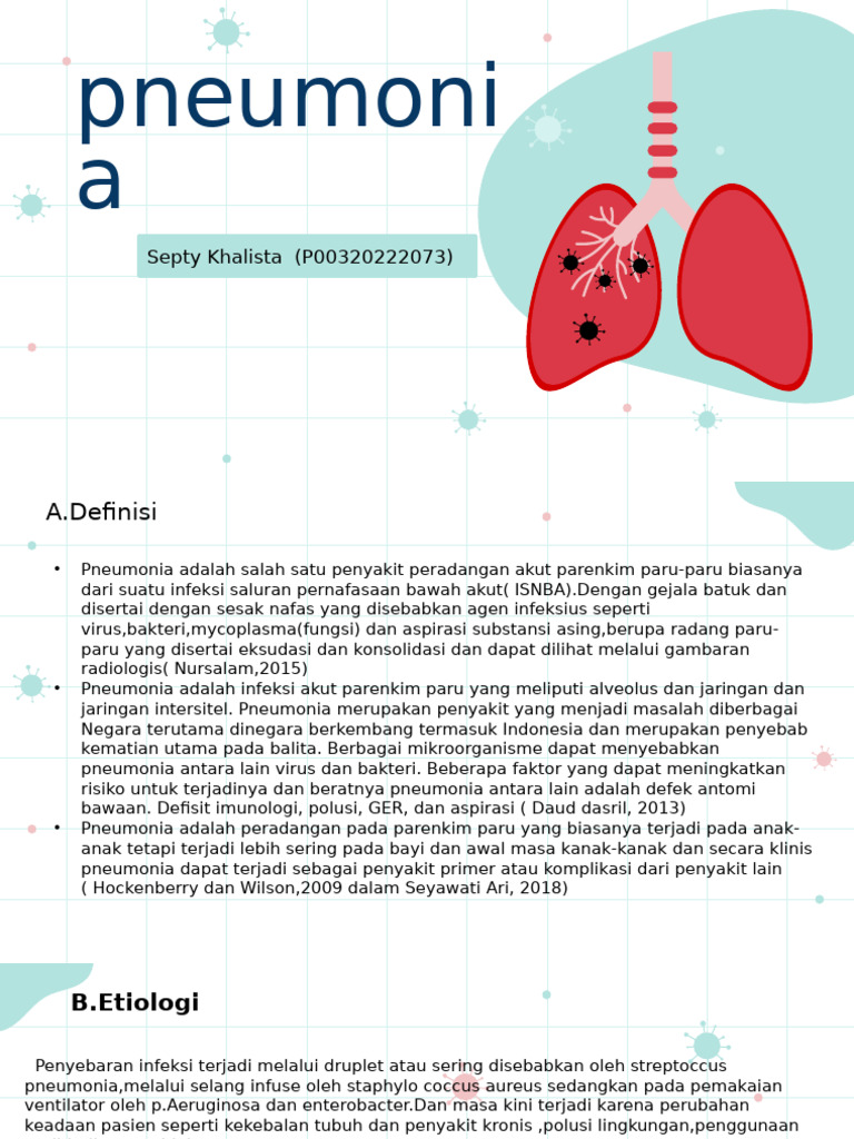 Pneumonia | PDF