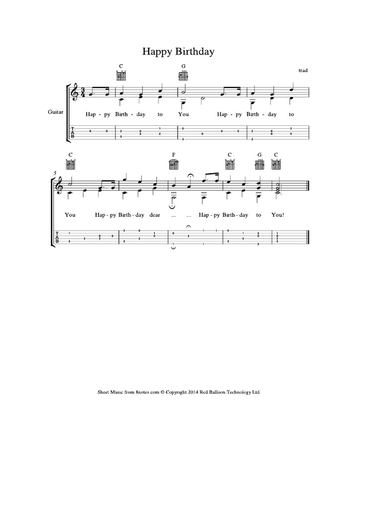 Happy Birthday | PDF