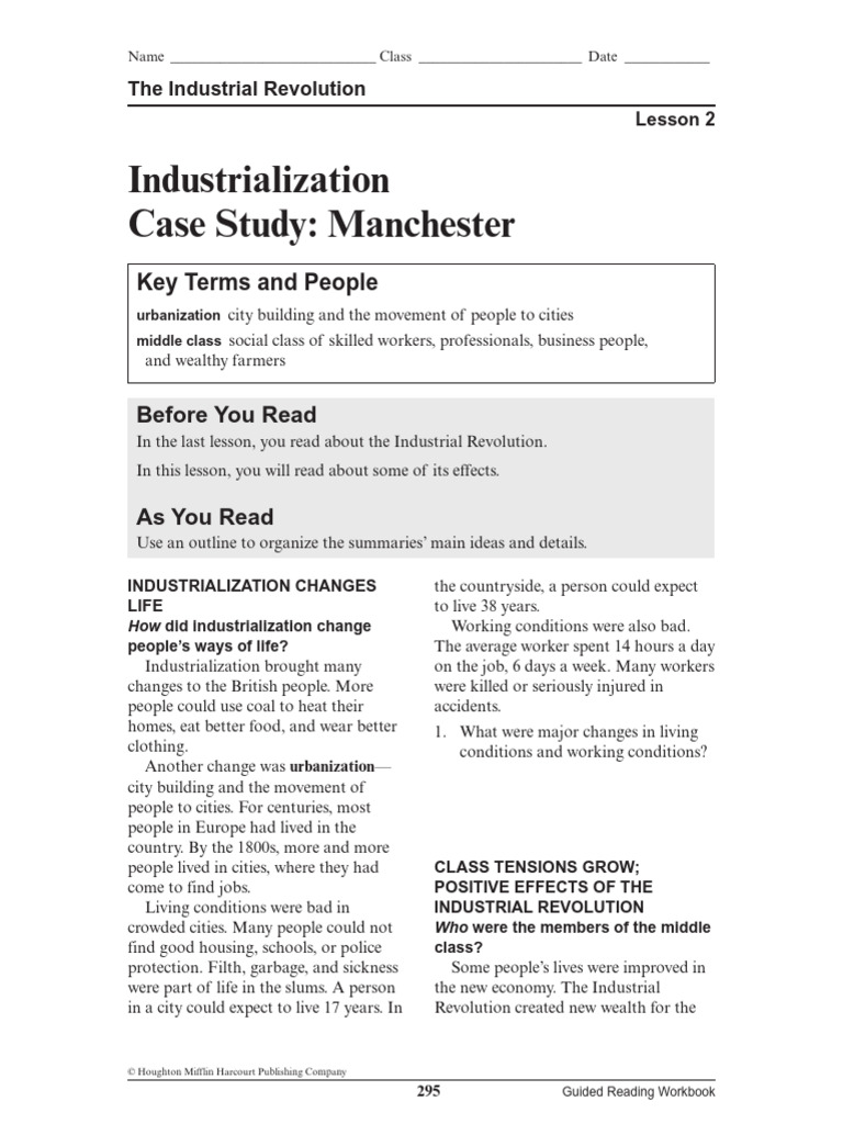 Chapter 21 Lesson 2 | PDF | Industrial Revolution | Industrialisation