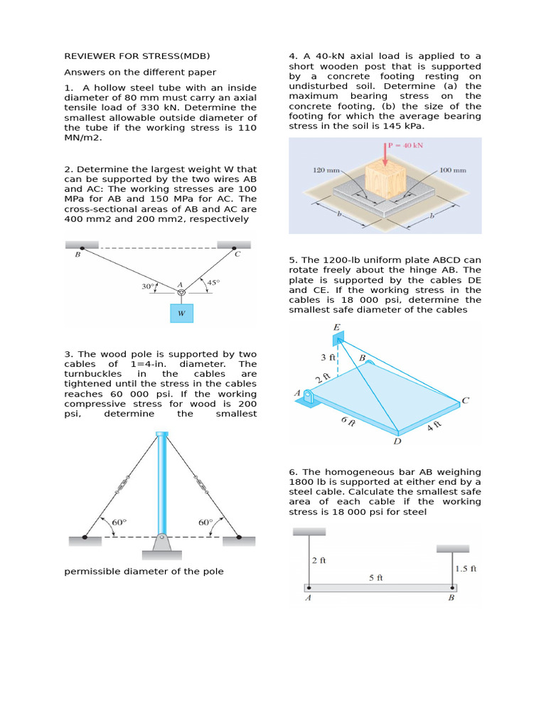 Reviewer For Stress | PDF