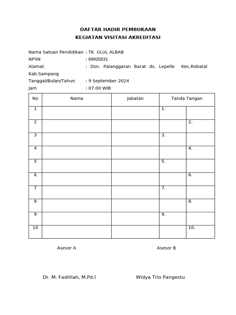 Data Lengkap | PDF