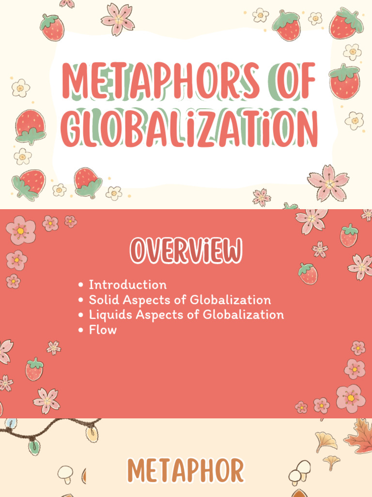 Metaphors of Globalization | PDF | Globalization
