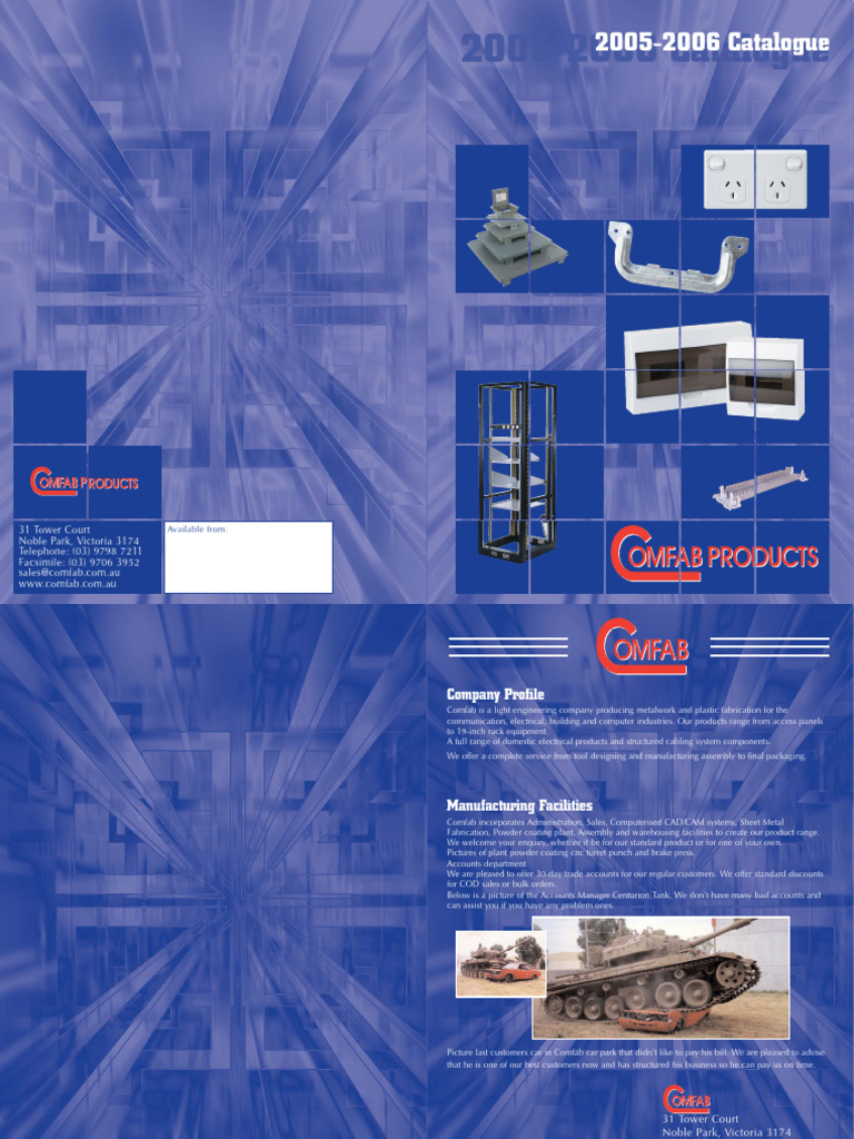 Comfab Product Catalogue1 | PDF