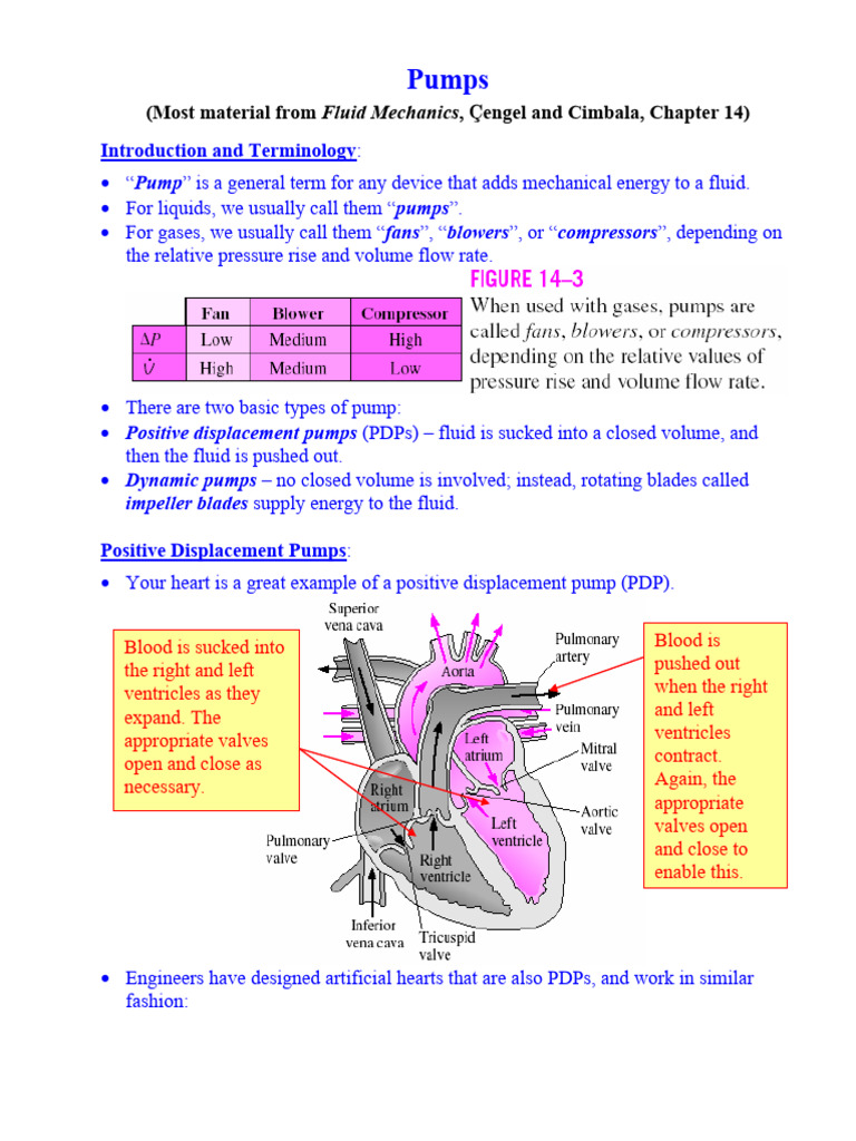Pumps Lecture Pdf
