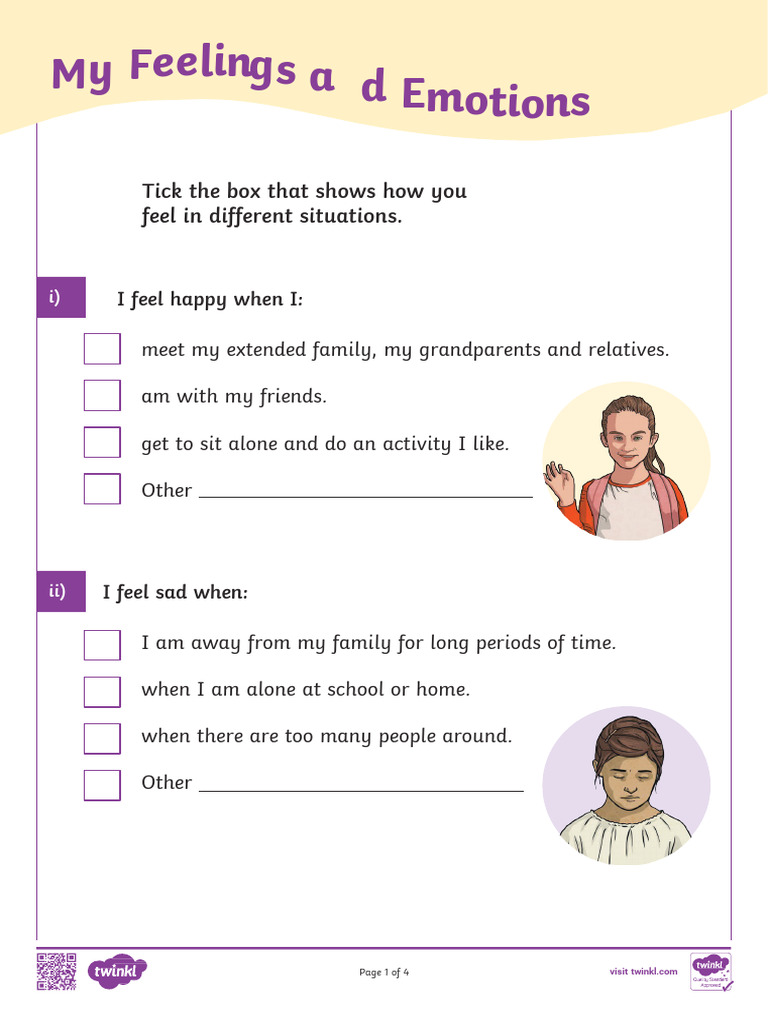Ar en 1652168249c My Feelings and Emotions Worksheet Editable - Ver - 2 ...