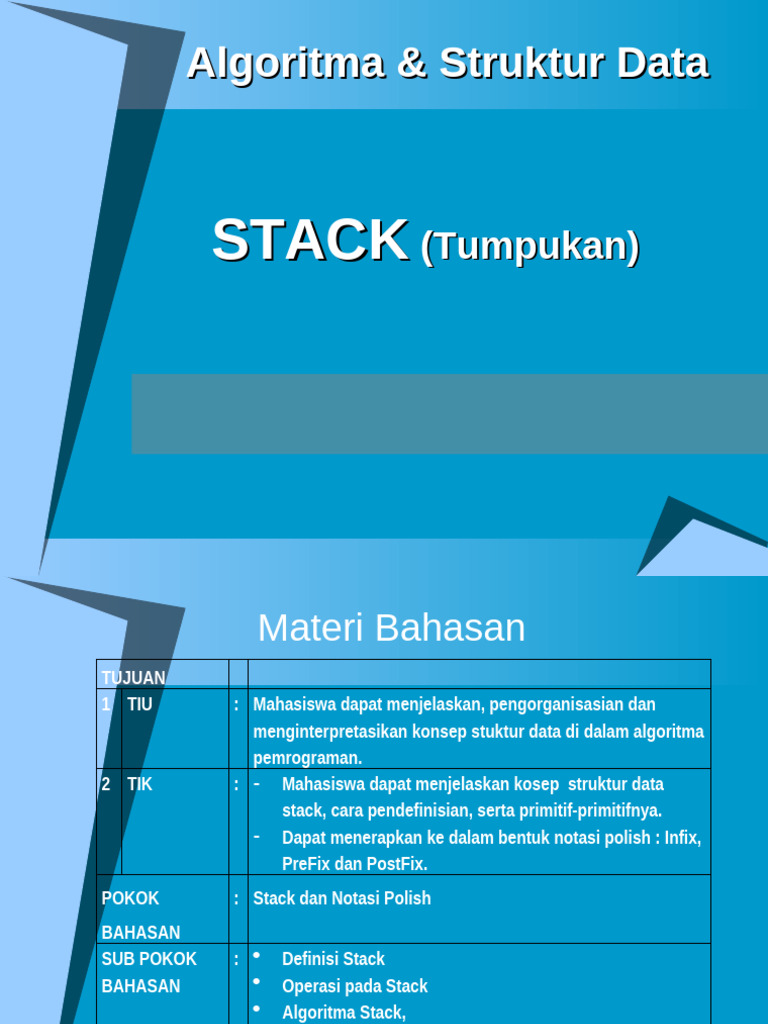 Stack Tumpukan New | PDF