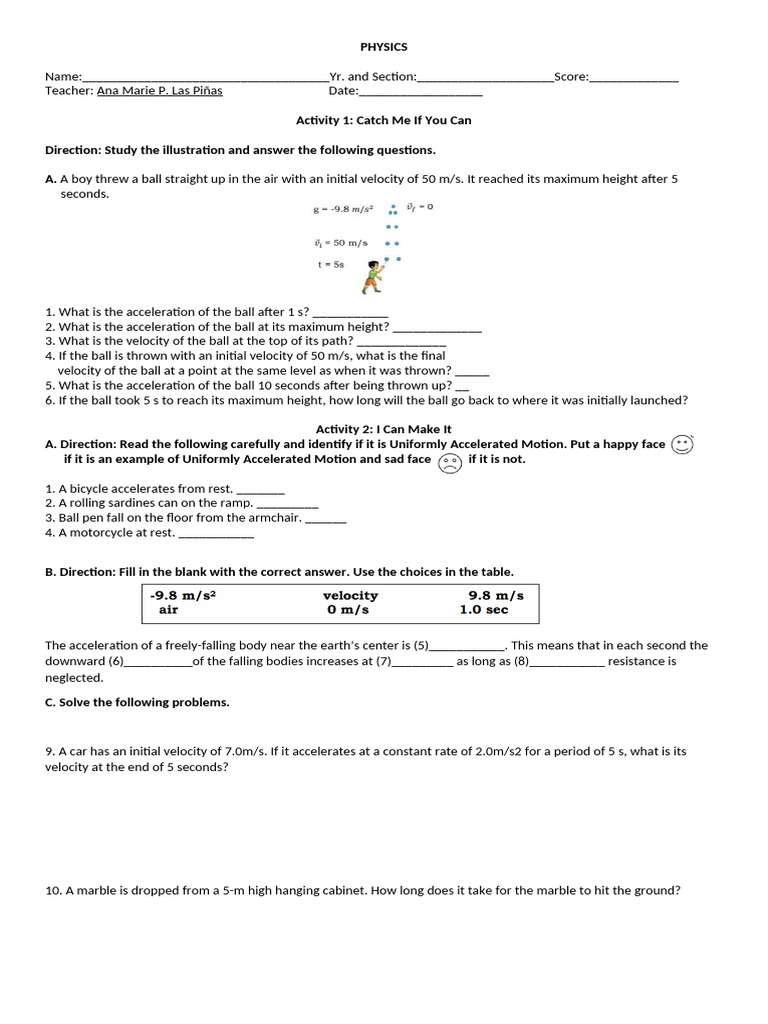 ACTIVITY-and-SUMMATIVE (1) | PDF